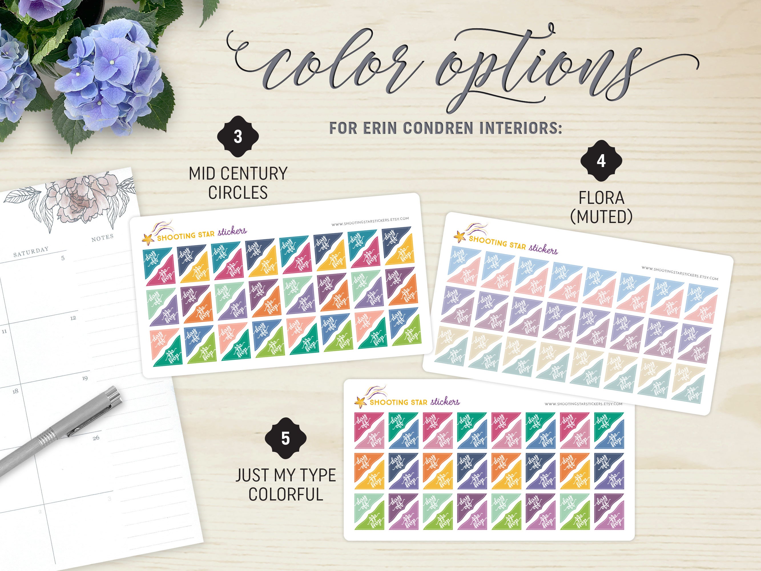 48 Day off Corner Planner Stickers Personal Day Vacation | Etsy