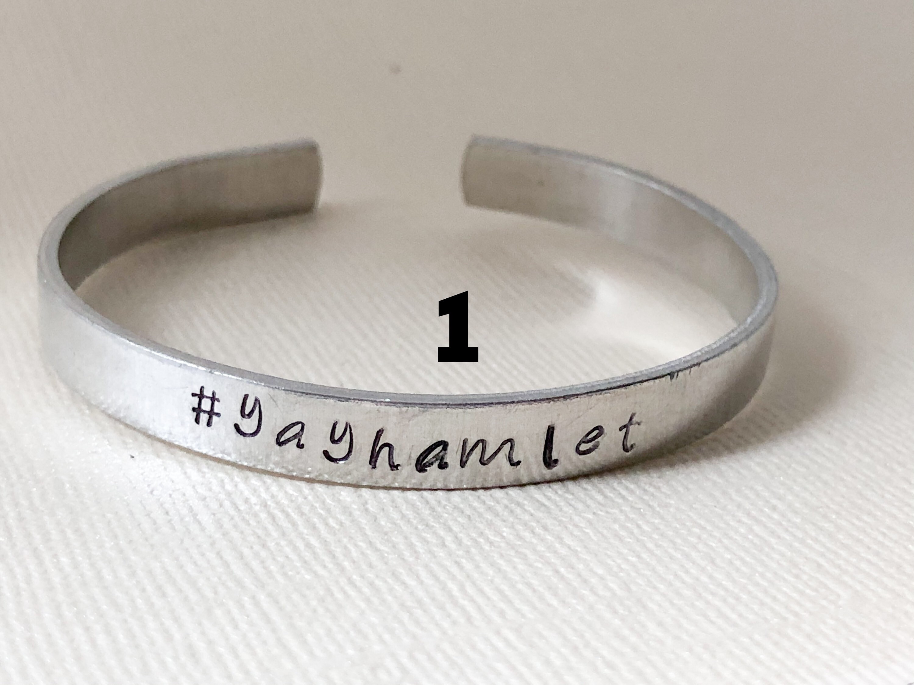Hamilton Musical Bracelet yayhamlet christmas Gift Gift - Etsy