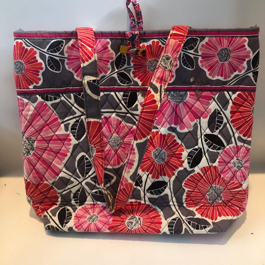 Vera Bradley Cherry Blossom Retired Pattern Tote Bag Purse - Etsy