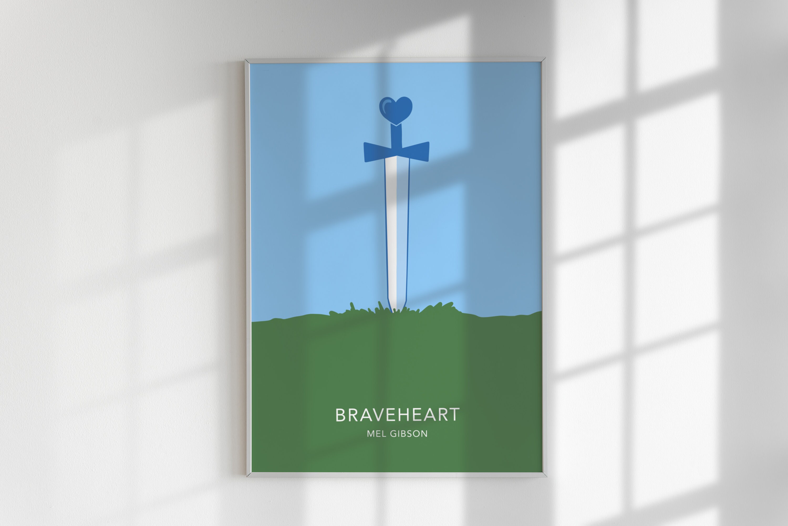 Braveheart Minimalist Poster