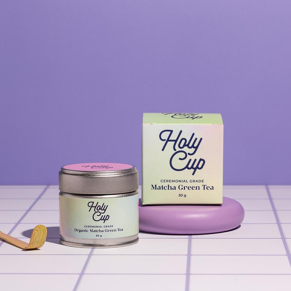 Japanese Matcha Tea Set: Organic Ceremonial Matcha Kit - HOLY CUP ...