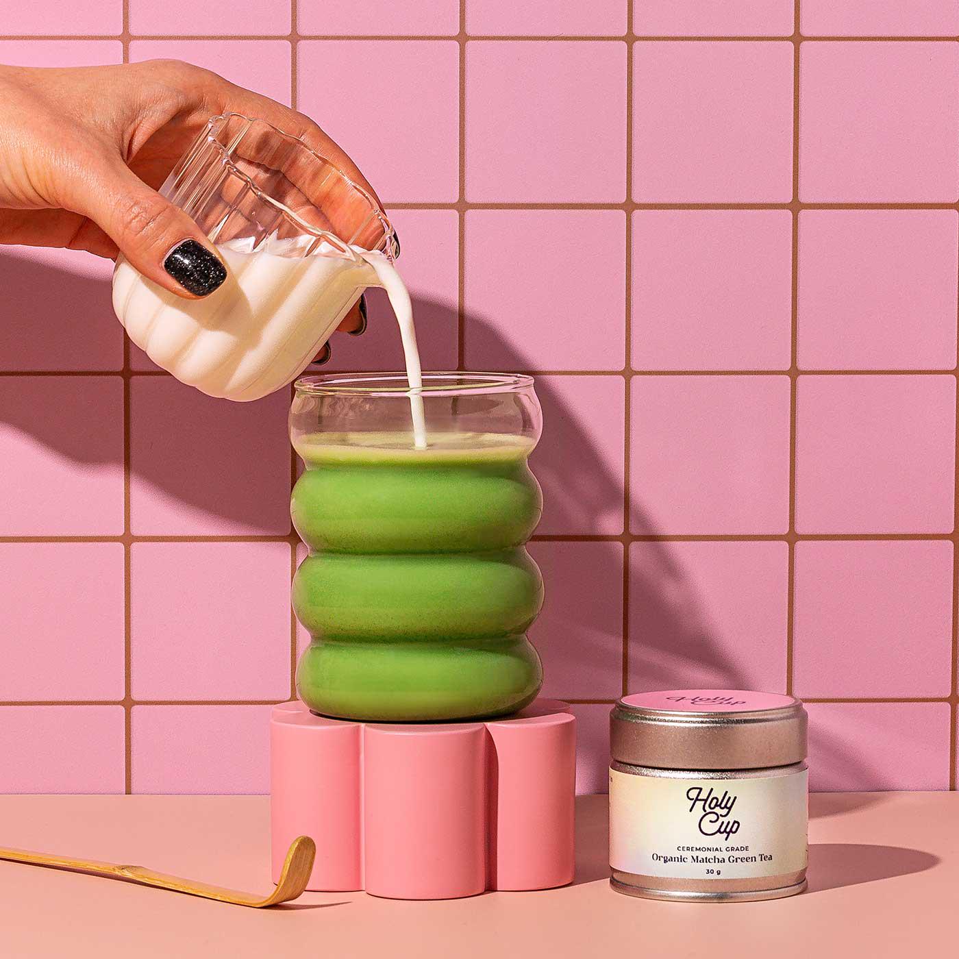 Japanese Matcha Tea Set: Organic Ceremonial Matcha Kit - HOLY CUP ...
