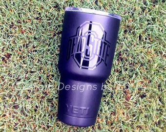 Ohio state yeti | Etsy