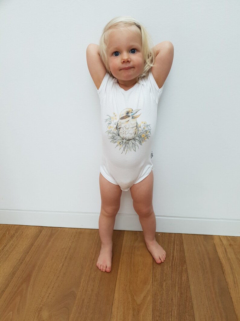 Kookaburra Onesie Australian Theme Baby Gift Organic Baby - Etsy