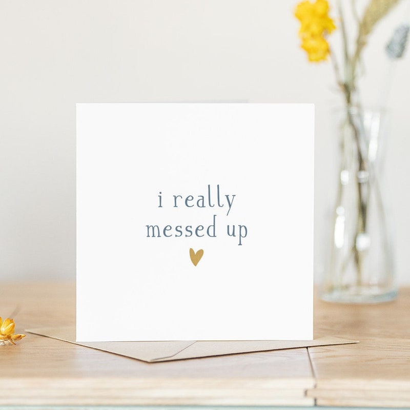 Sorry I Messed Up - Etsy