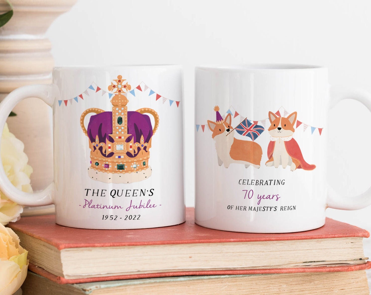Queen Elizabeth Platinum Jubilee 1952-2022 Mug | The Queen's Jubilee ...