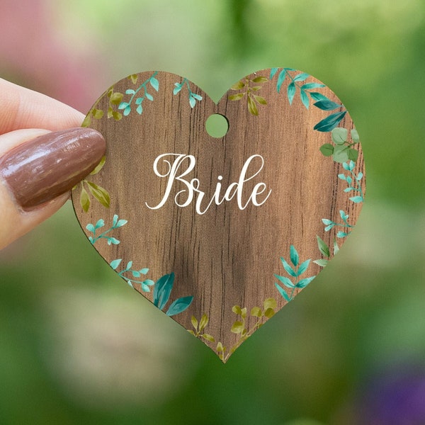 Wedding Name Tags - Etsy