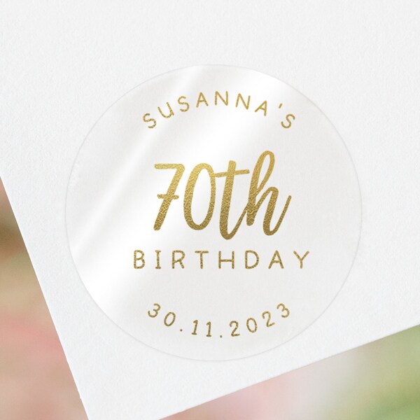 70th Birthday Party - Etsy