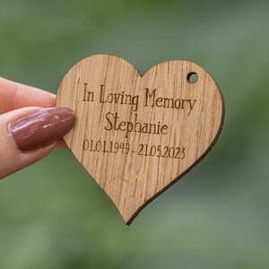Celebration of Life in Loving Memory Funeral Favor Tag | Funeral ...