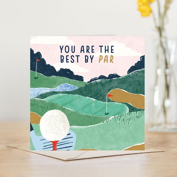 Golf Card - Etsy