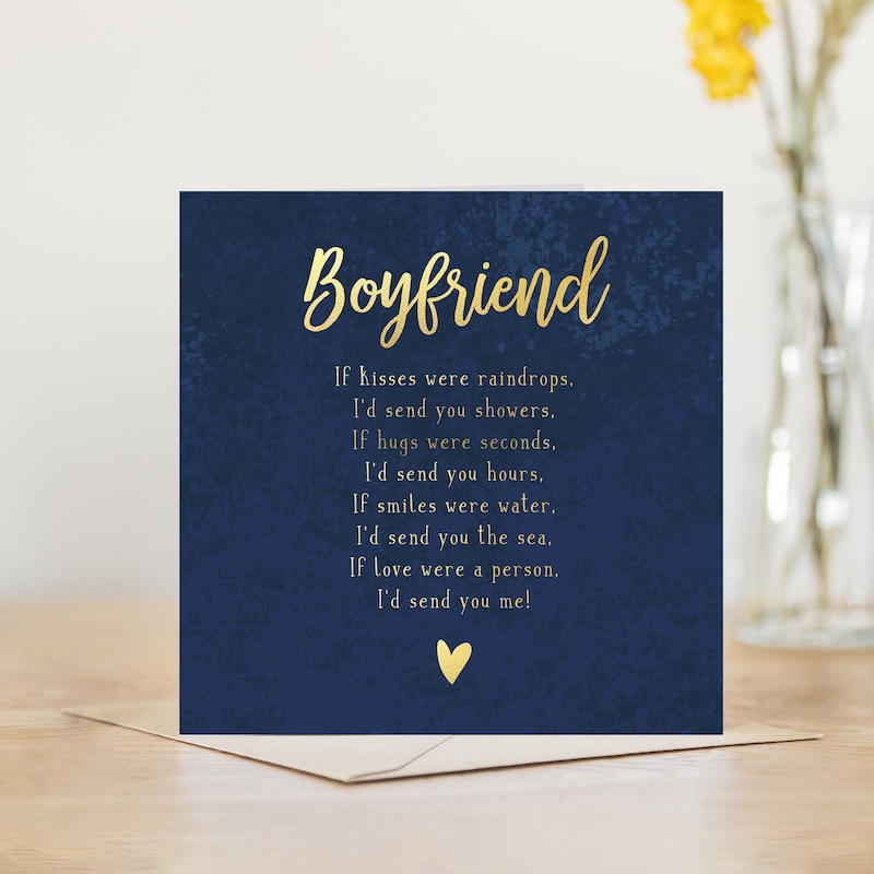Card for Boyfriend - Etsy