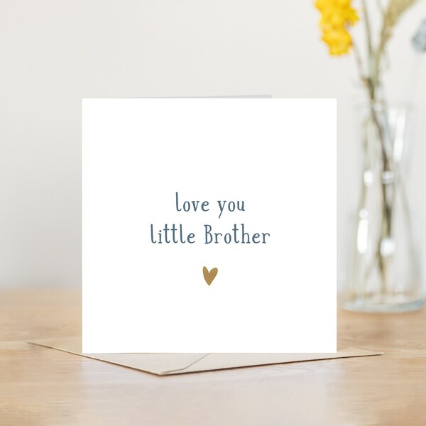 Simple Love Card - Etsy