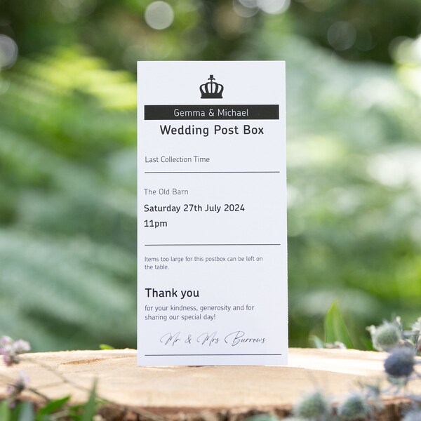 Wedding Post Box - Etsy UK