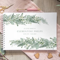 Condolence Book - Etsy