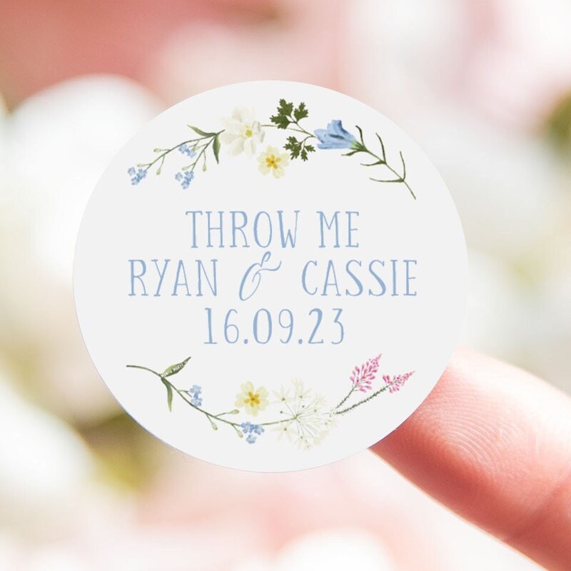 Wedding Toss Labels - Etsy