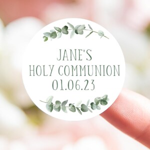 Communion Stickers - Etsy
