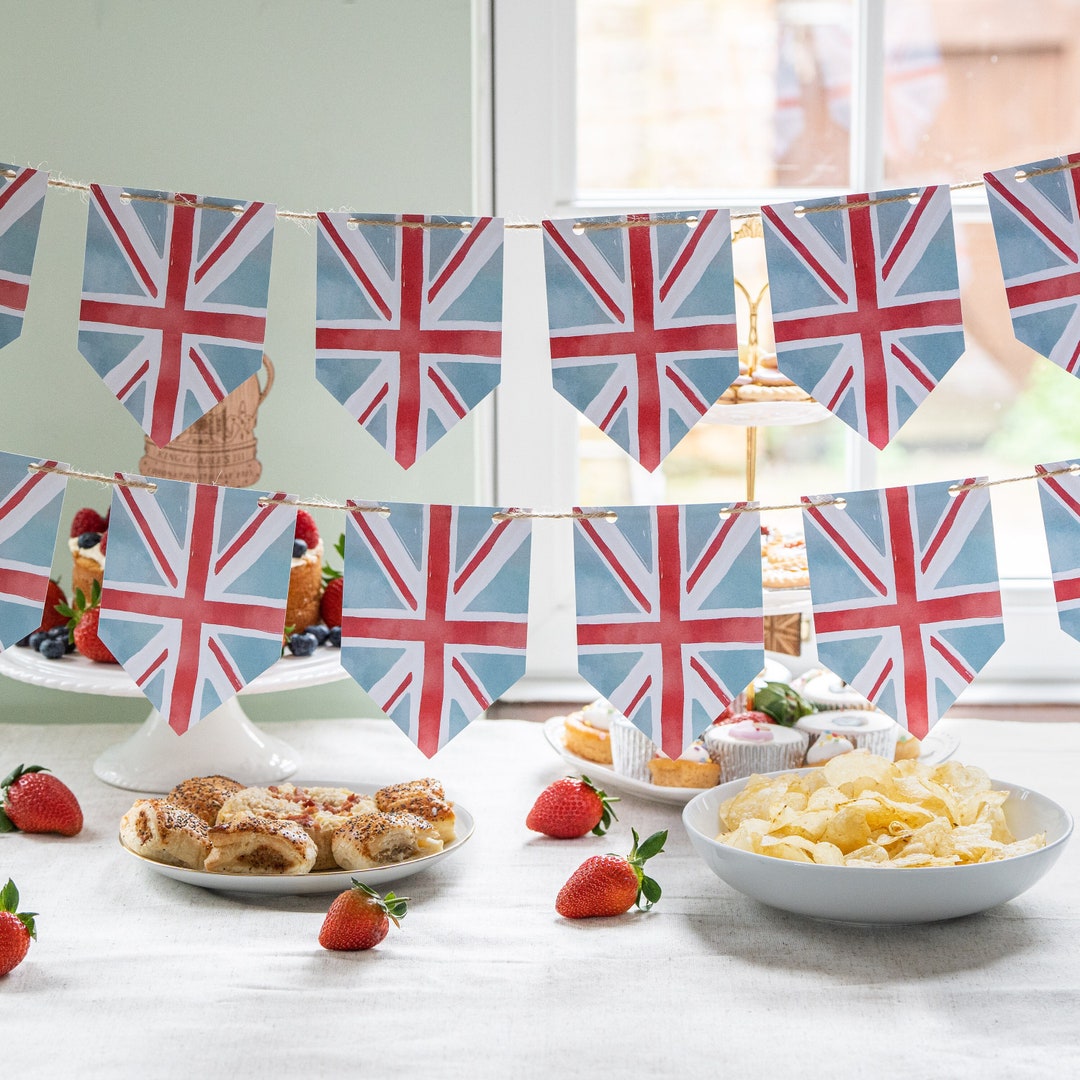 Union Jack Bunting Union Jack Party Decoration Great Britain ...