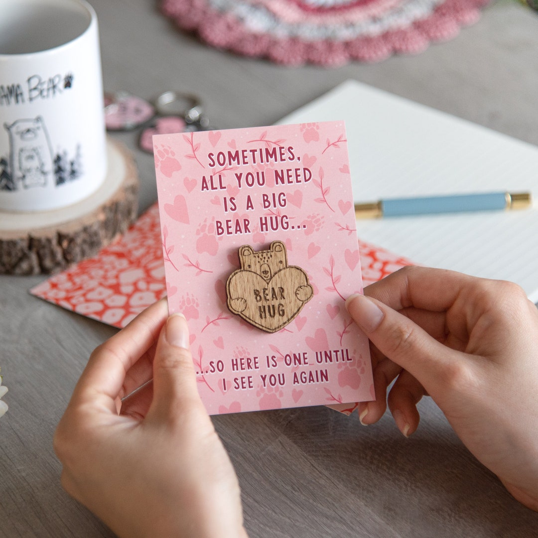 Pocket Hug Token Send a Hug Gift | Thinking of You | Miss You Isolation ...