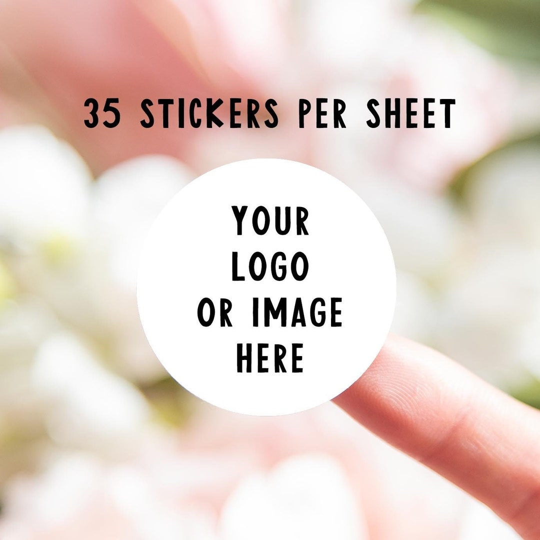 Personalised Stickers Logo Stickers for a Small Business Thank You ...