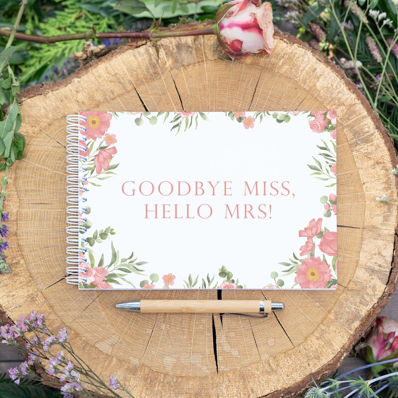 Goodbye Miss Hello Mrs - Etsy