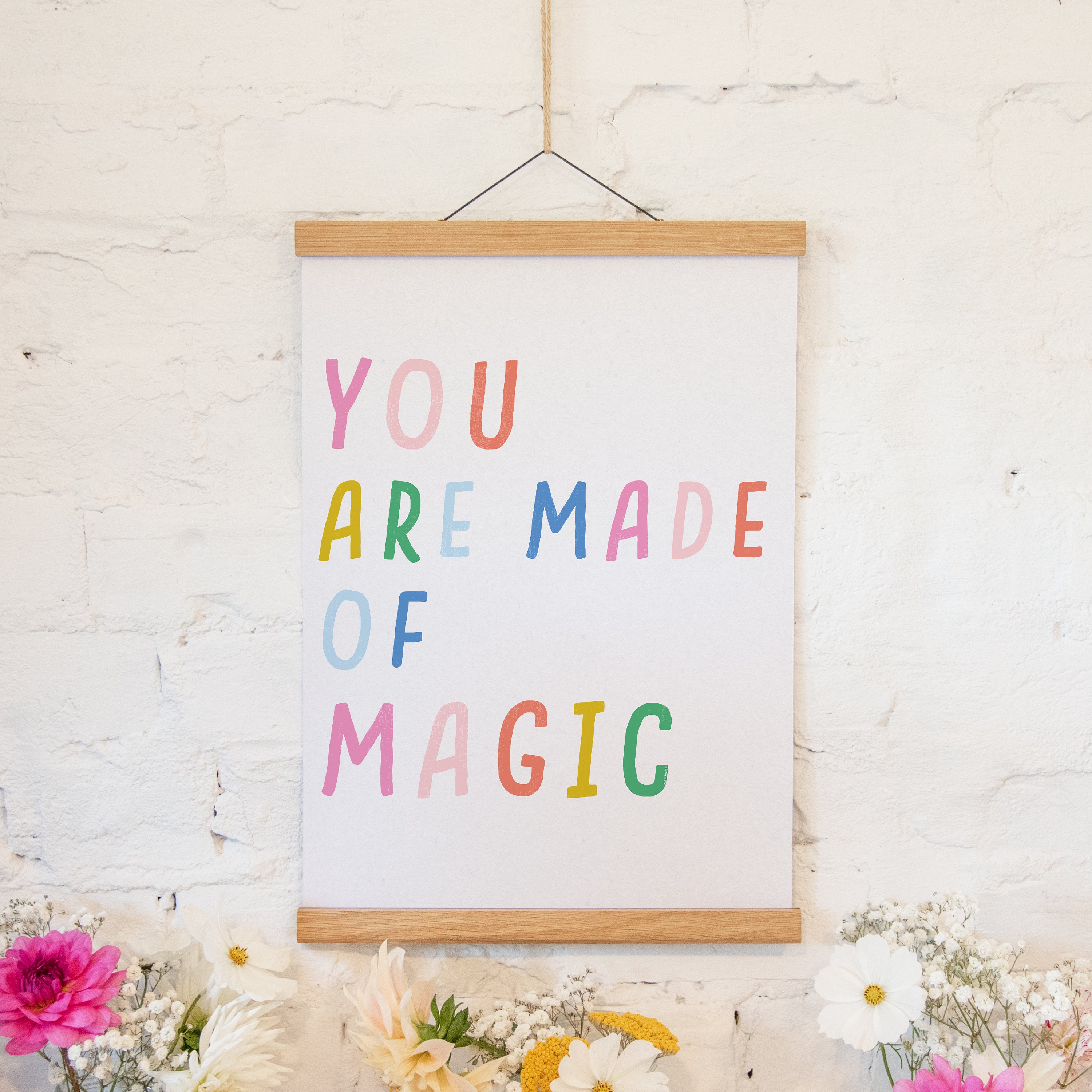 You Are Made of Magic Print Home Decor Couples Gift Love - Etsy