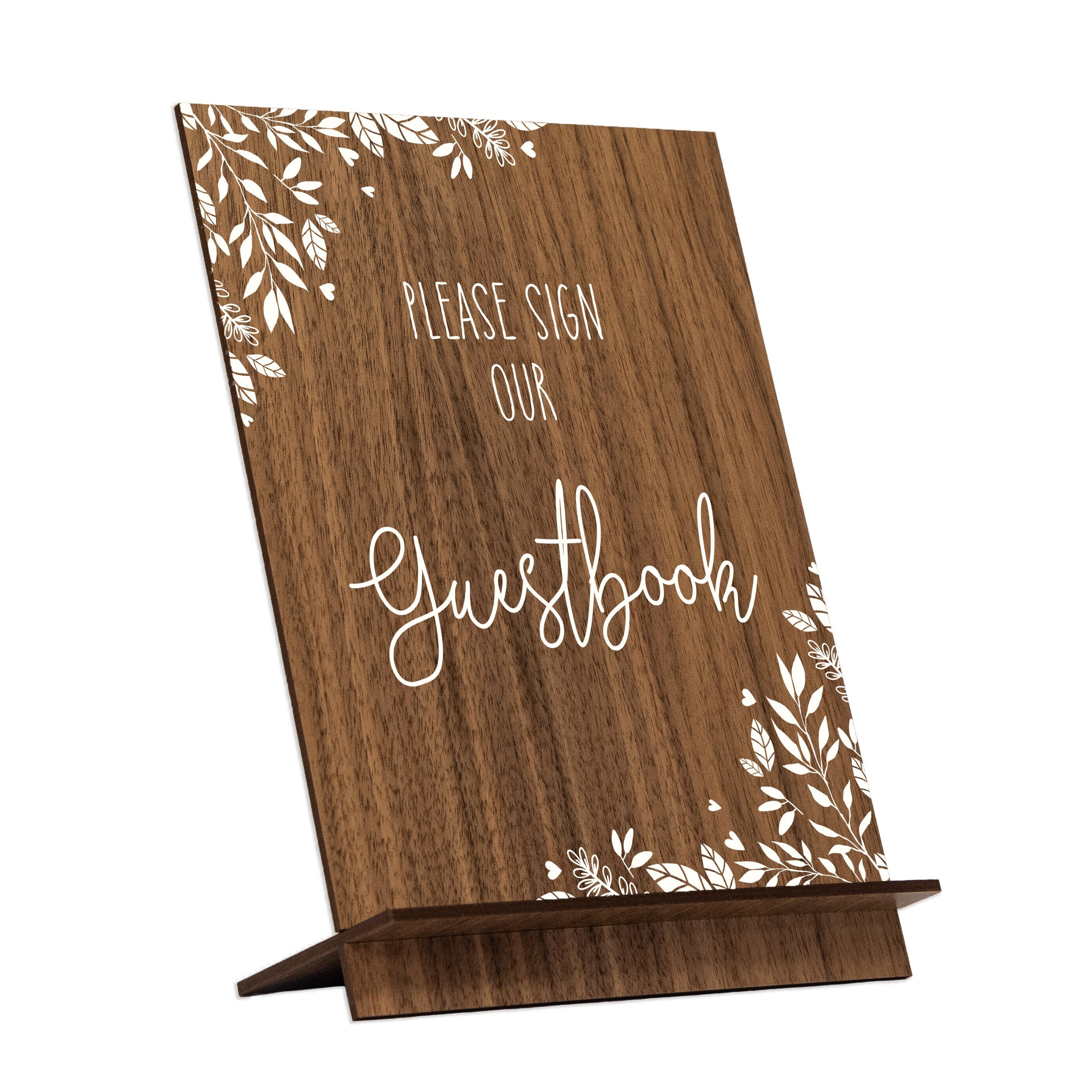 Please Sign Our Guest Book Sign Reception Signs Leave Your - Etsy