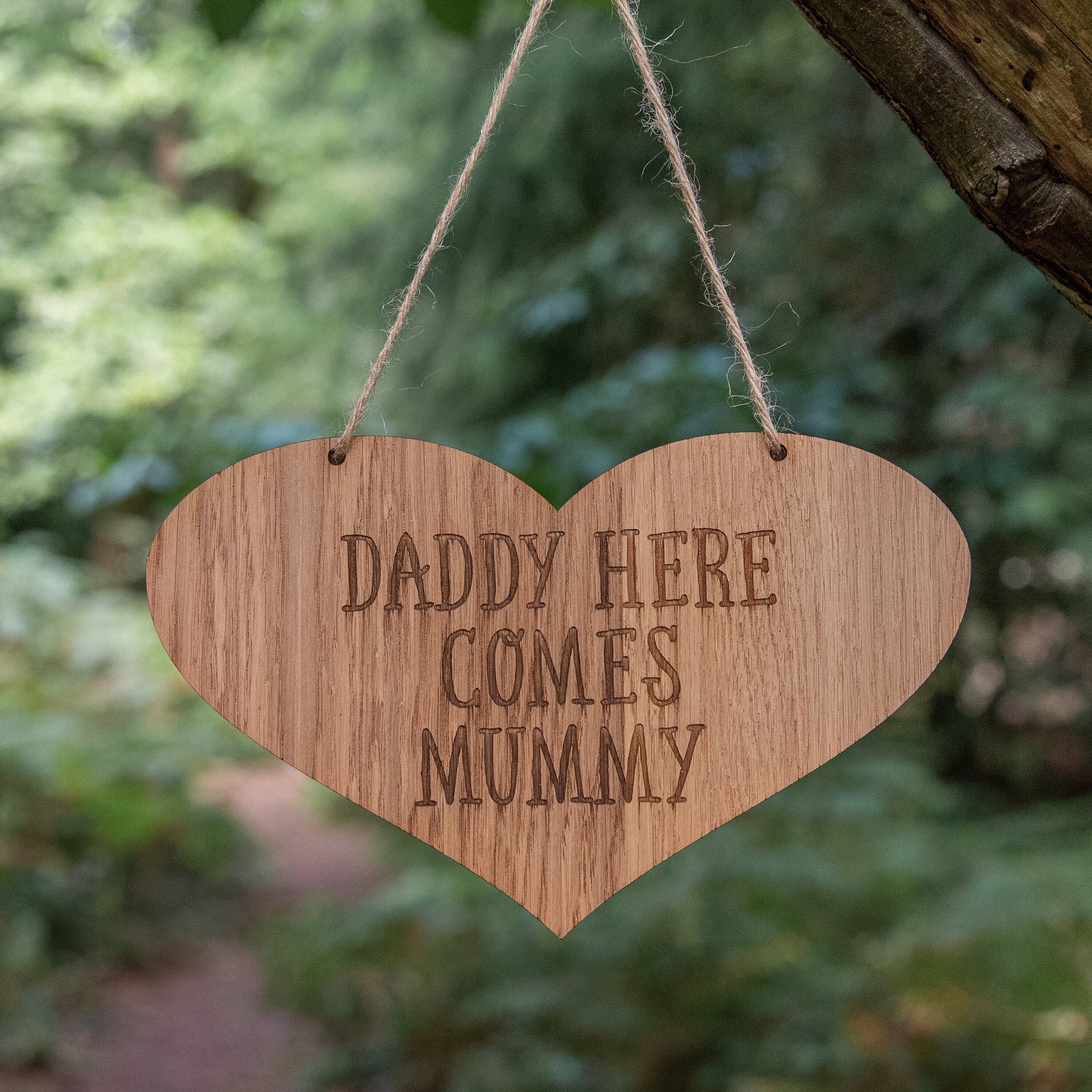 Here Comes Mummy Flower Girl Sign Page Boy Sign Wedding - Etsy UK