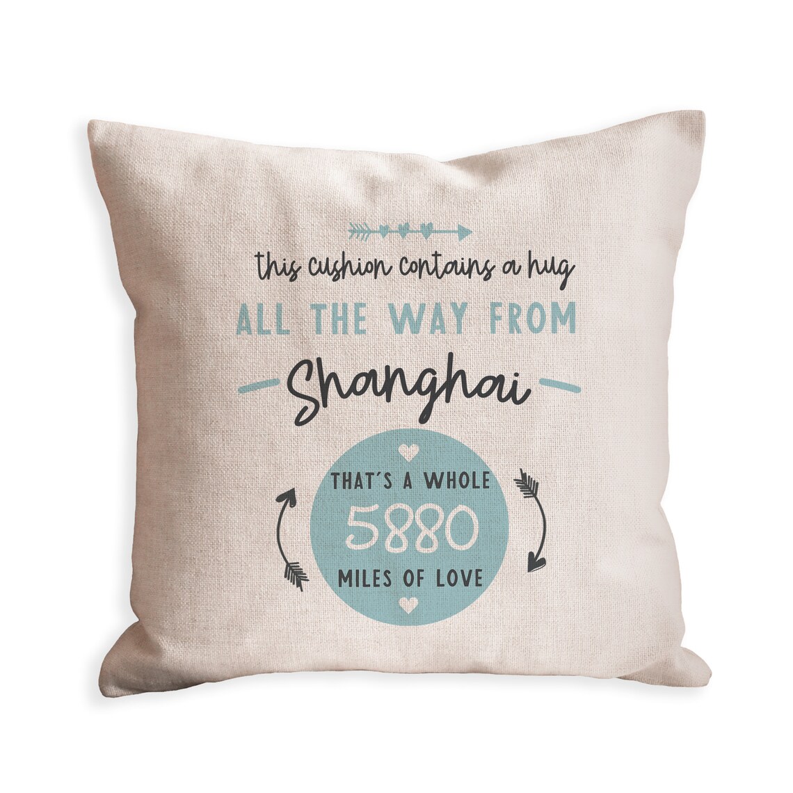 Long Distance Hug Cushion Lockdown Love Present Gift for - Etsy UK