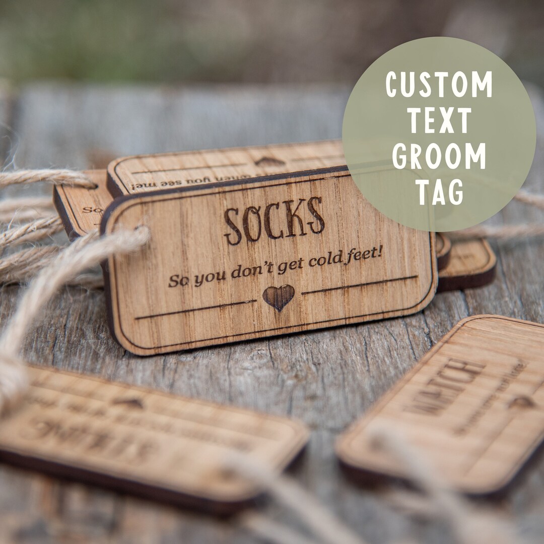 Custom Grooms Tag - Add on to Groom Tags Order - Etsy