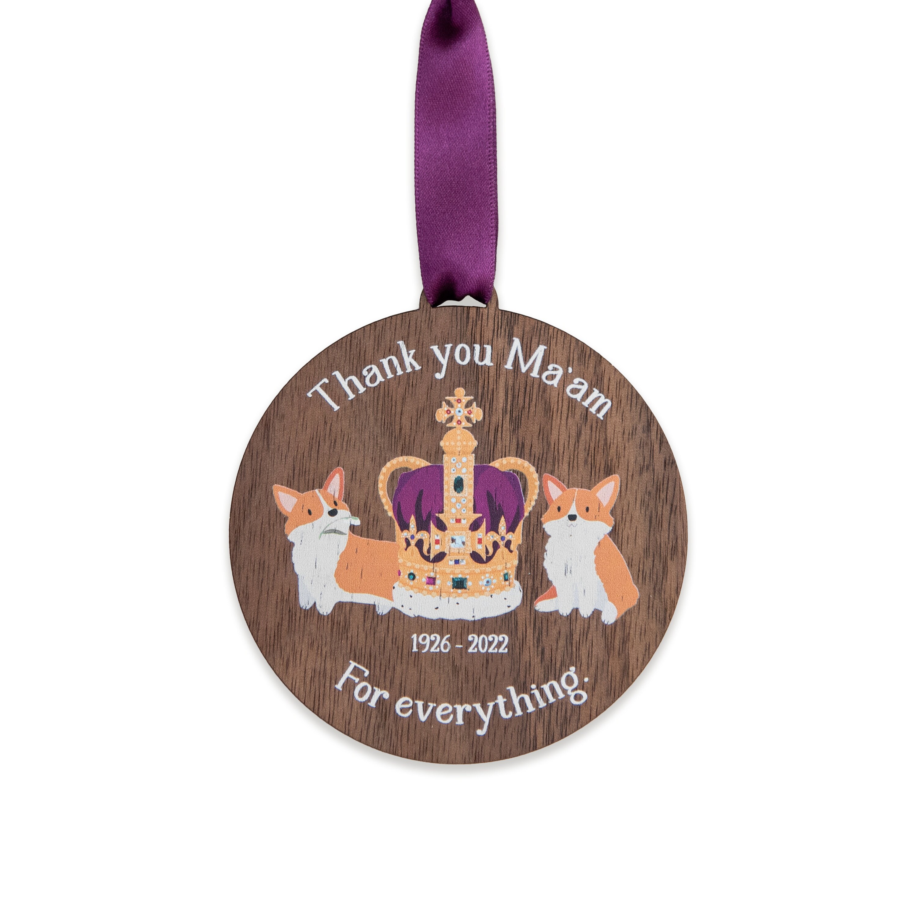 Queen Elizabeth Ii Loving Memory Ornament Sold By Doug Johnson Sku