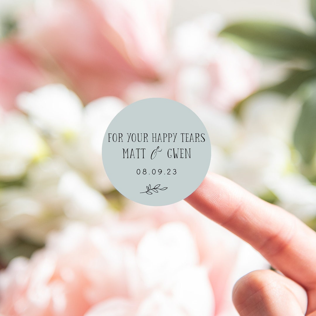Sage Green for Your Happy Tears Stickers Personalised for Happy Tears ...