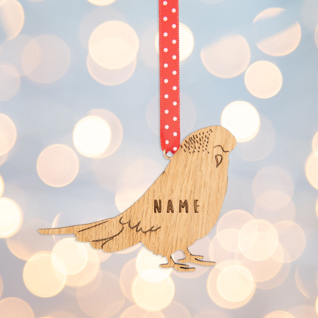 Budgie Gift, Budgie Gifts Blue Budgie Lover Gift Budgerigar Bird Lover ...
