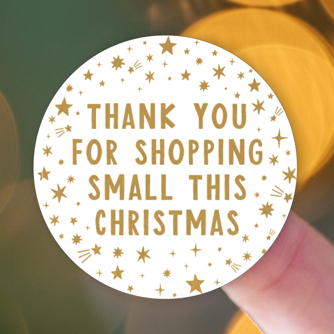 Shop Small Sticker Small Business Packaging Stickers Shop Small ...