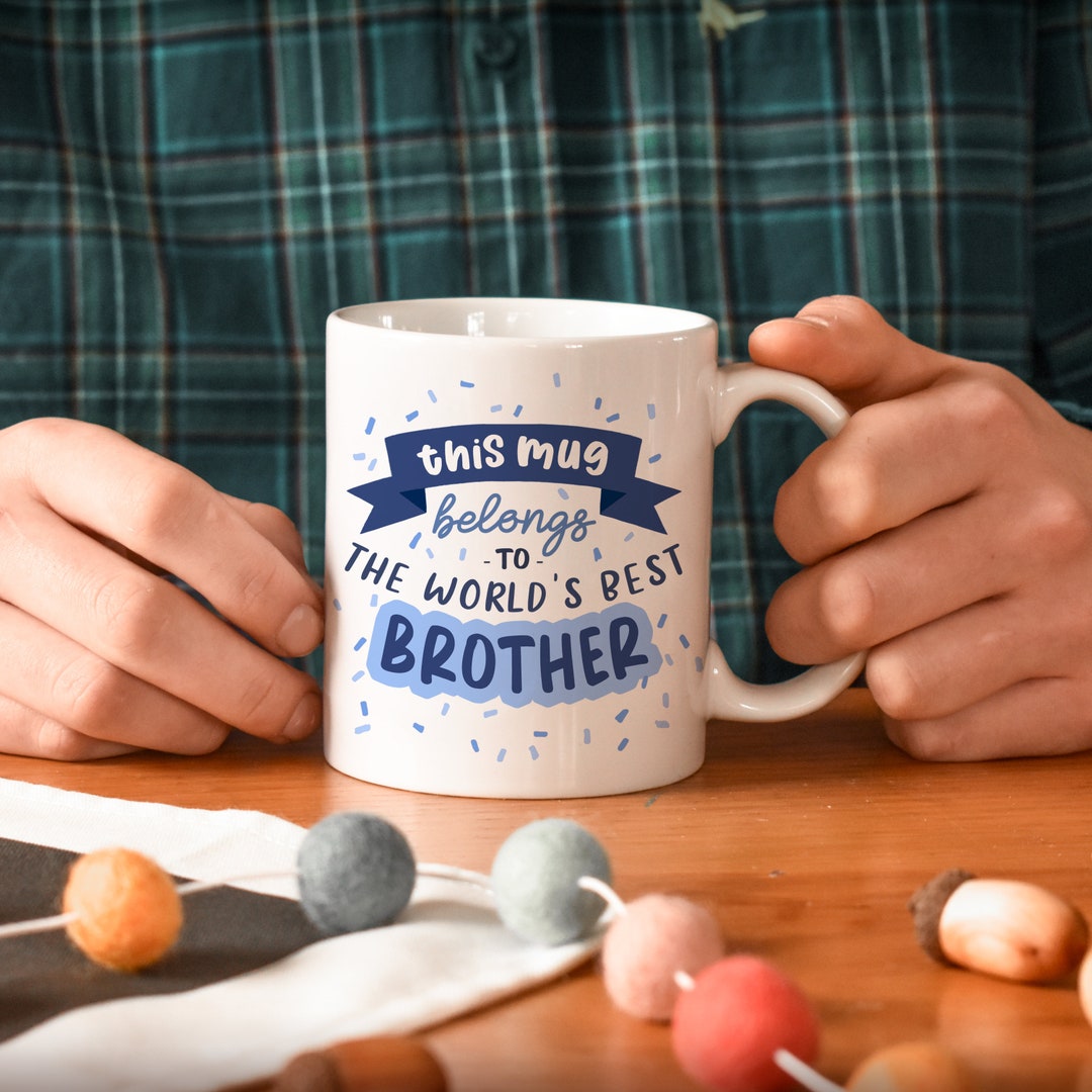 World's Best Brother Mug Brother Gift Gift for Him - Etsy