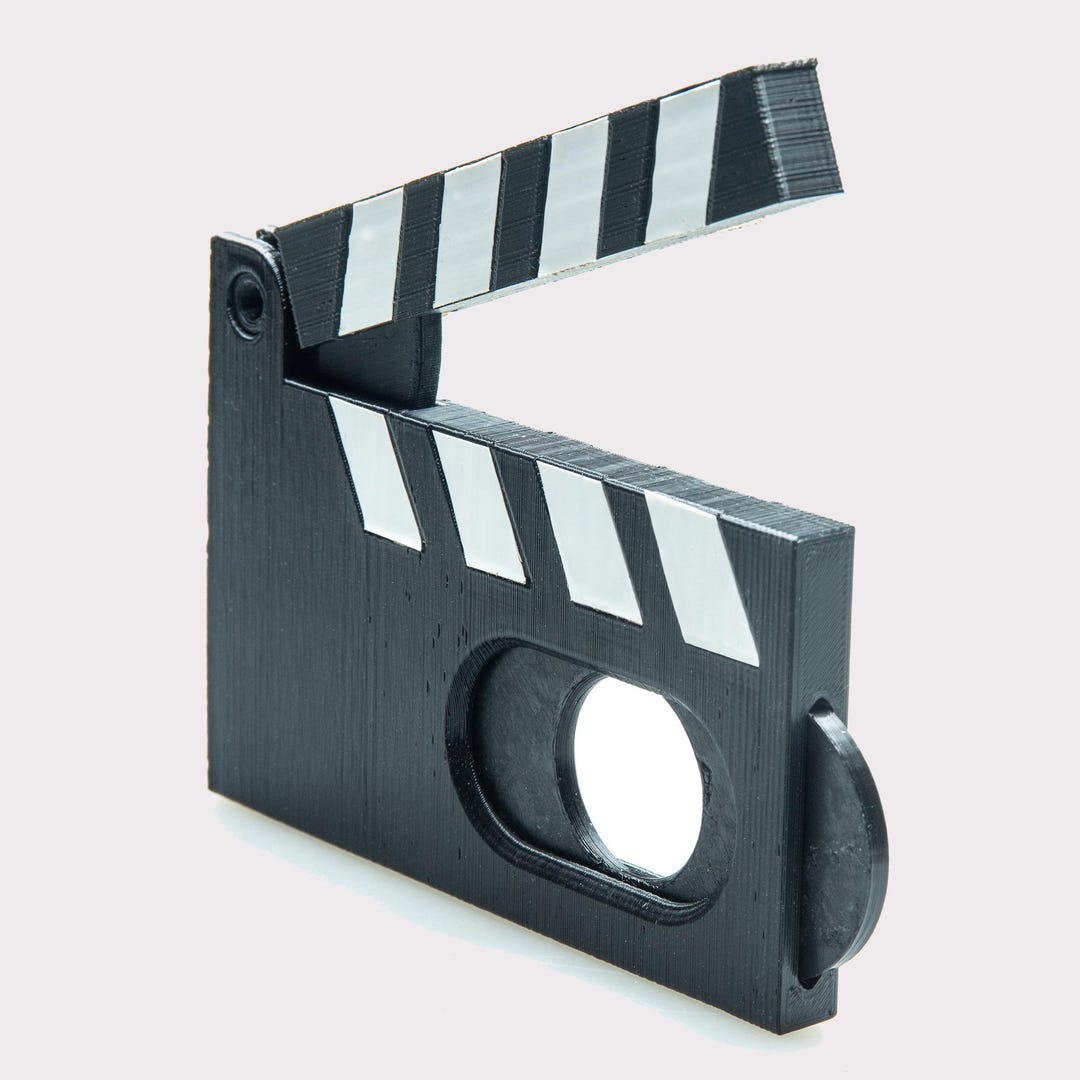 One Handed Video Clapper Board, Ideal for Videographers and Vloggers ...