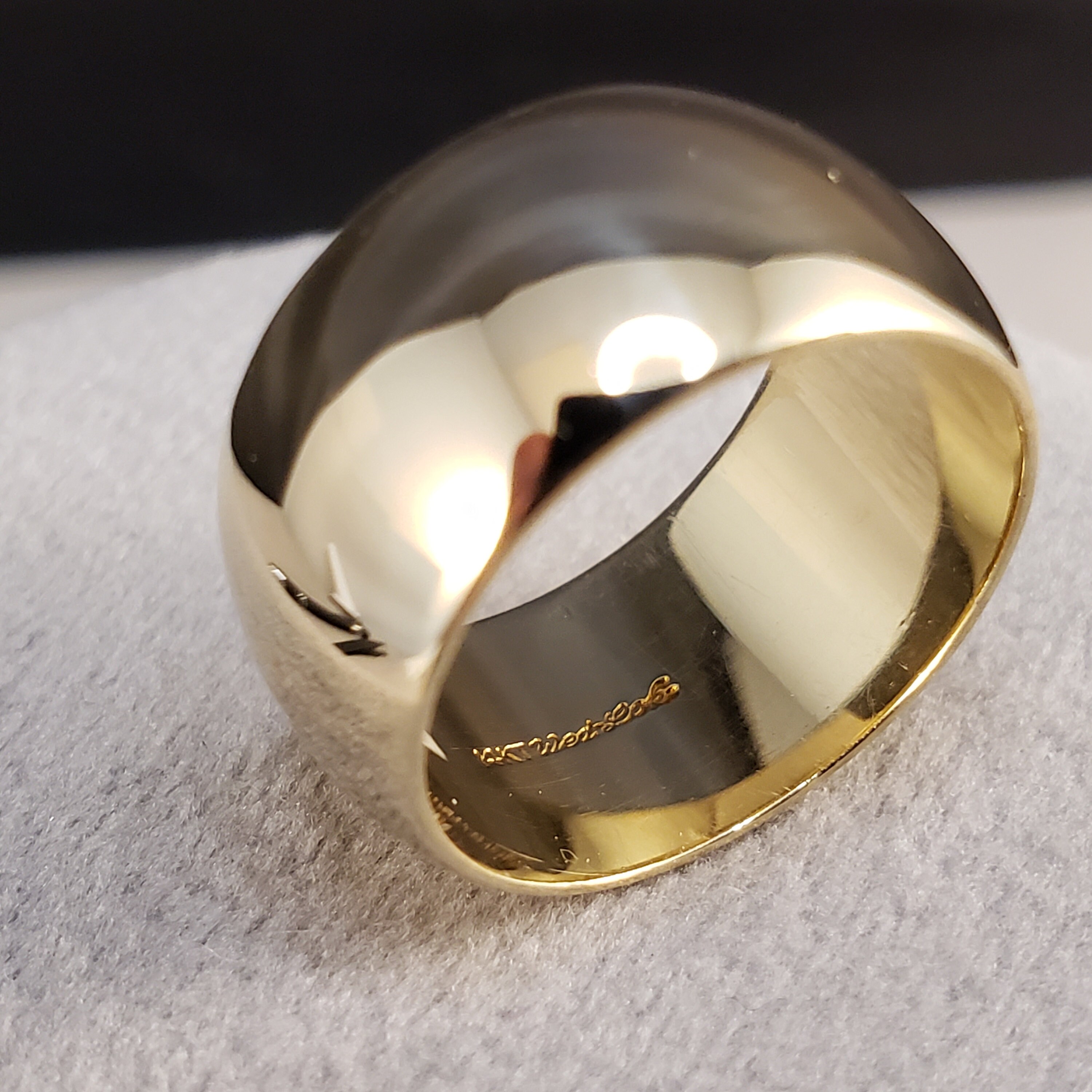 Gold Bands 14k Yellow Gold Bands Vintage 14k Yellow Gold - Etsy