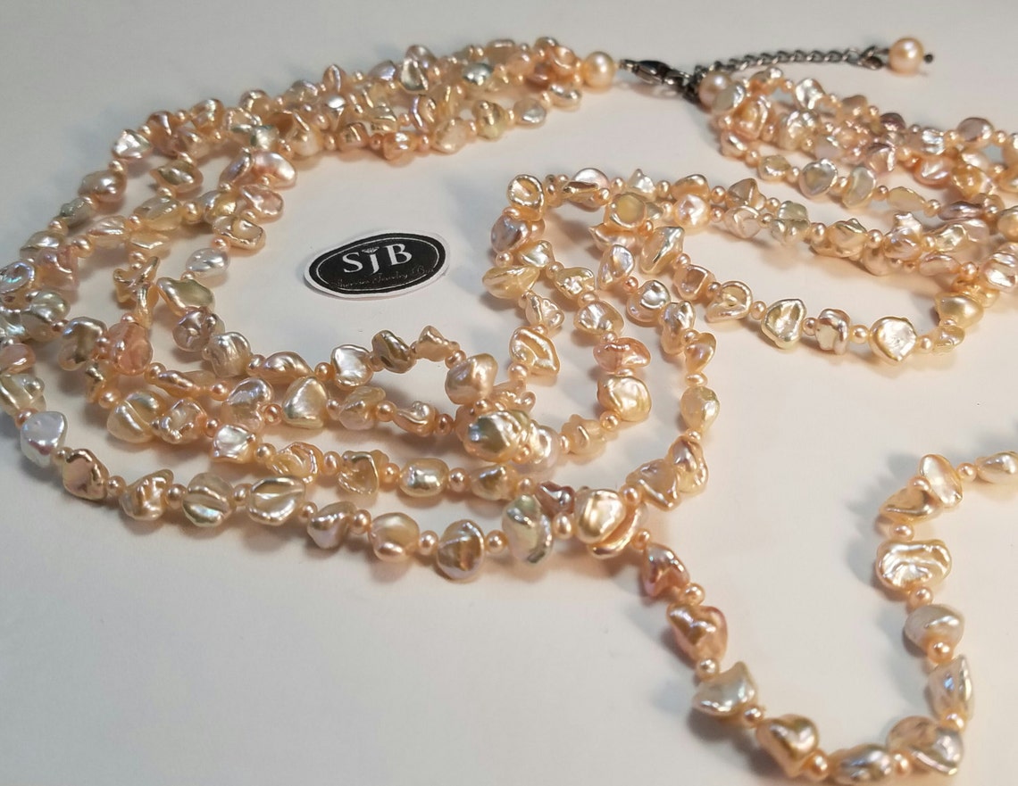 Pearl Strand Vintage Pearls Vintage Freshwater Pearl | Etsy