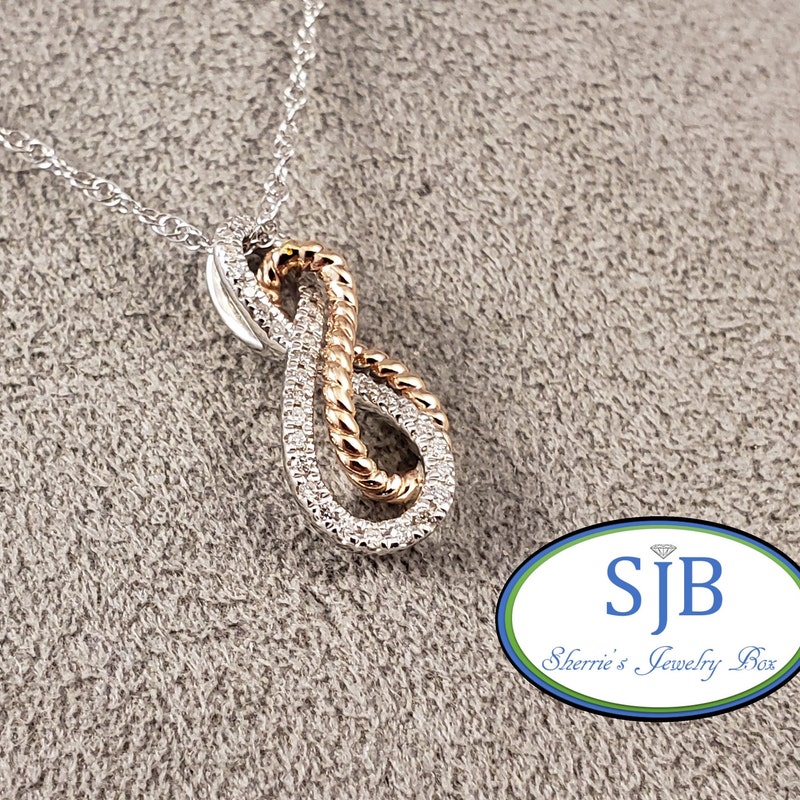 Infinity Pendant - Etsy