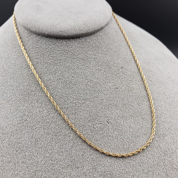 Rope Chains, Vintage 14k Rope Chain, Vintage 14k Yell… - Gem