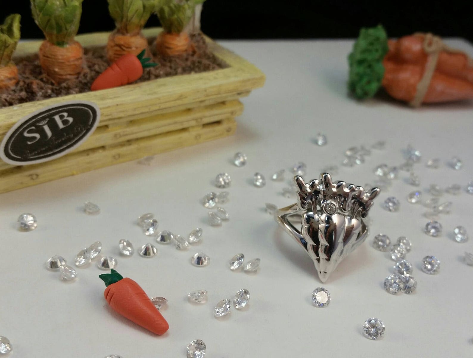 3 Carrot Diamond Ring 3 Carrot Ring 925 Silver Diamond | Etsy