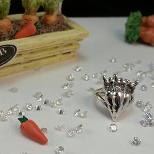 3 Carrot Diamond Ring 3 Carrot Ring 925 Silver Diamond | Etsy