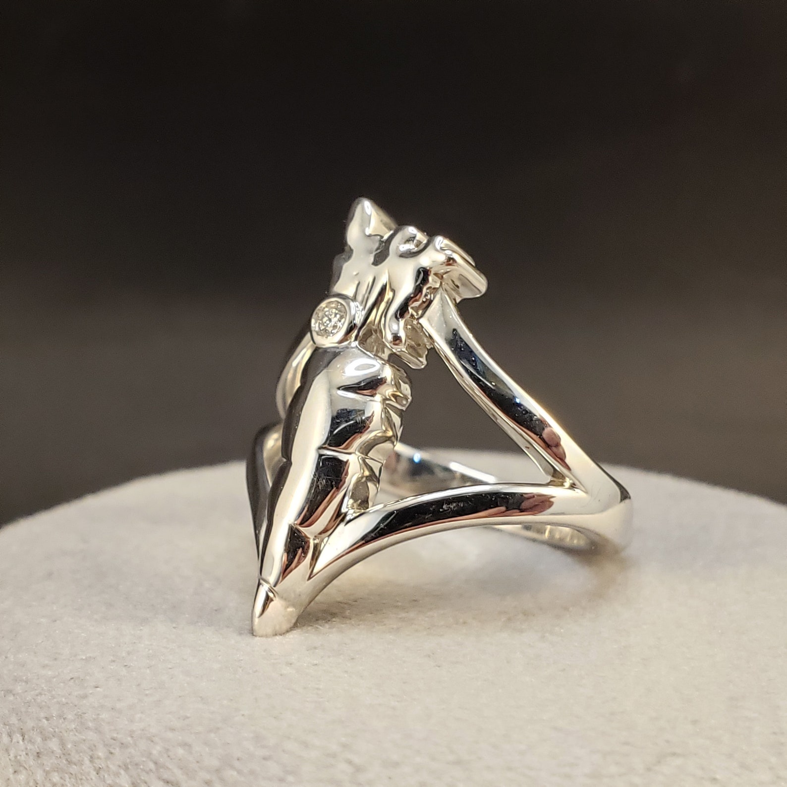 1 Carrot Rings 1 Carrot Diamond Ring 1 Carrot Sterling - Etsy