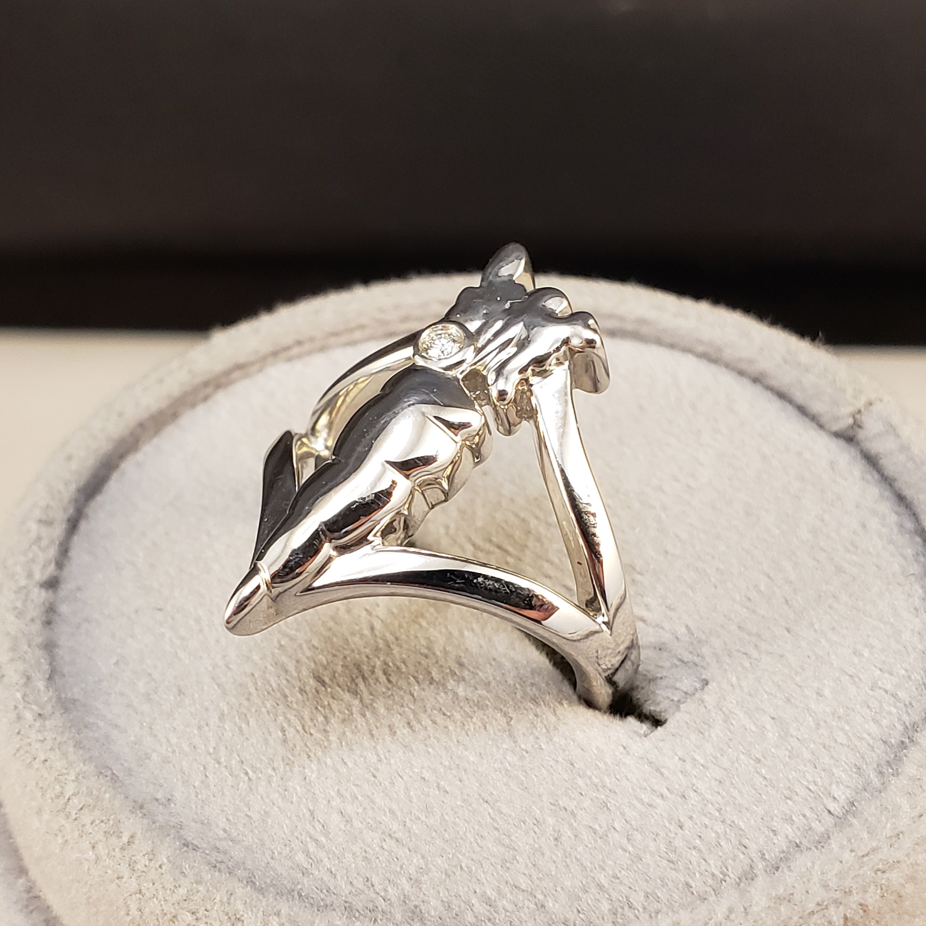 1 Carrot Rings, 1 Carrot Diamond Ring, 1 Carrot Sterling Silver Diamond ...