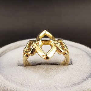 Gold Rings, 14K Gold Rings, 14k Yellow Gold Rings, 14k Vintage Fashion ...