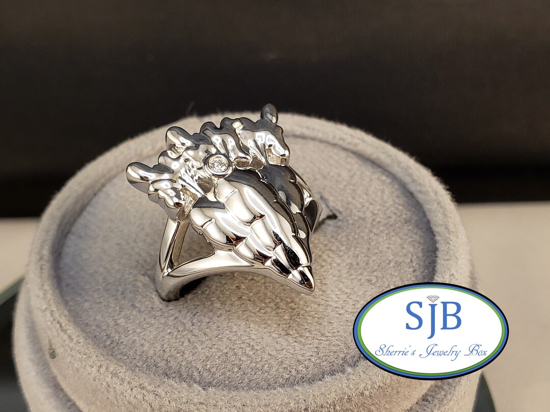 Diamond Rings, 3ct Diamond Rings, 3 Carrot Ring, 925 Sterling Silver 3 ...