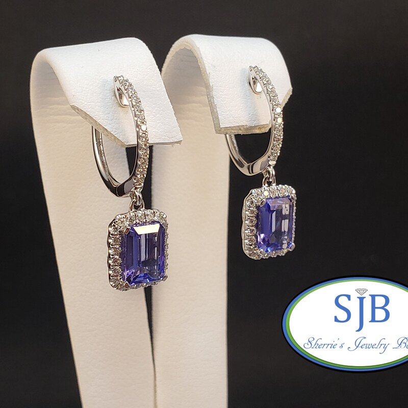 Tanzanite Earrings - Etsy