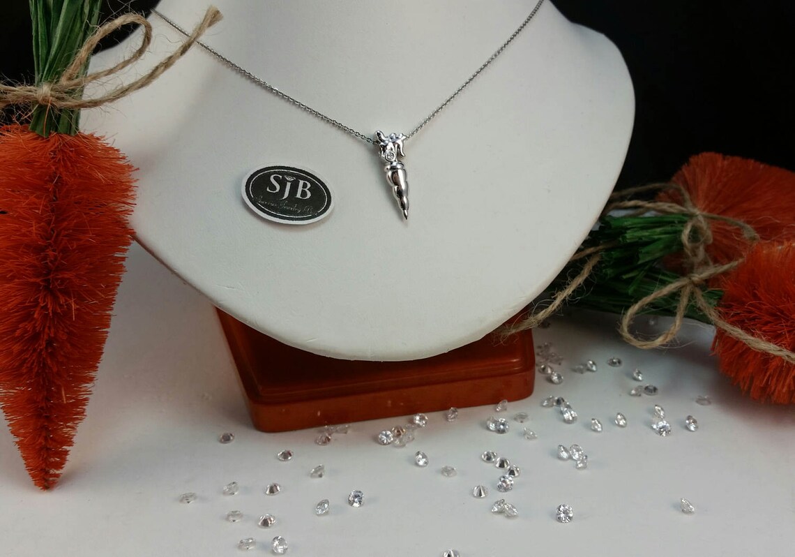 1 Carrot Diamond Pendant 1 Carrot Stackable Diamond Pendant | Etsy