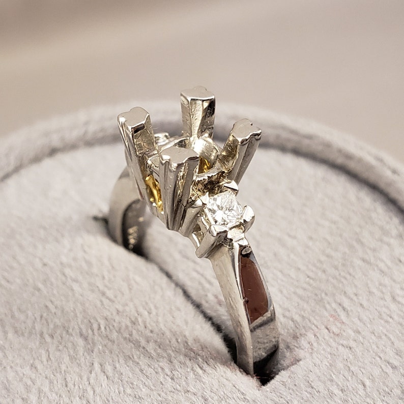 Engagement Rings, Platinum Diamond Ring, Platinum Engagement Simi Mount ...