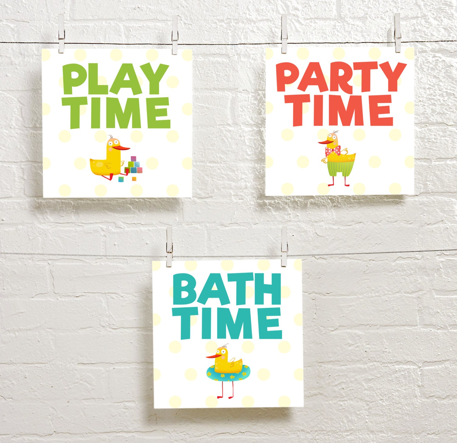Bath Printable - Bathroom Duck Poster - Kids Bathroom Artwork - Rubber ...