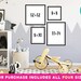Kids Friendship Poster - Teamwork Print - Toddler Playroom Art - Animal ...